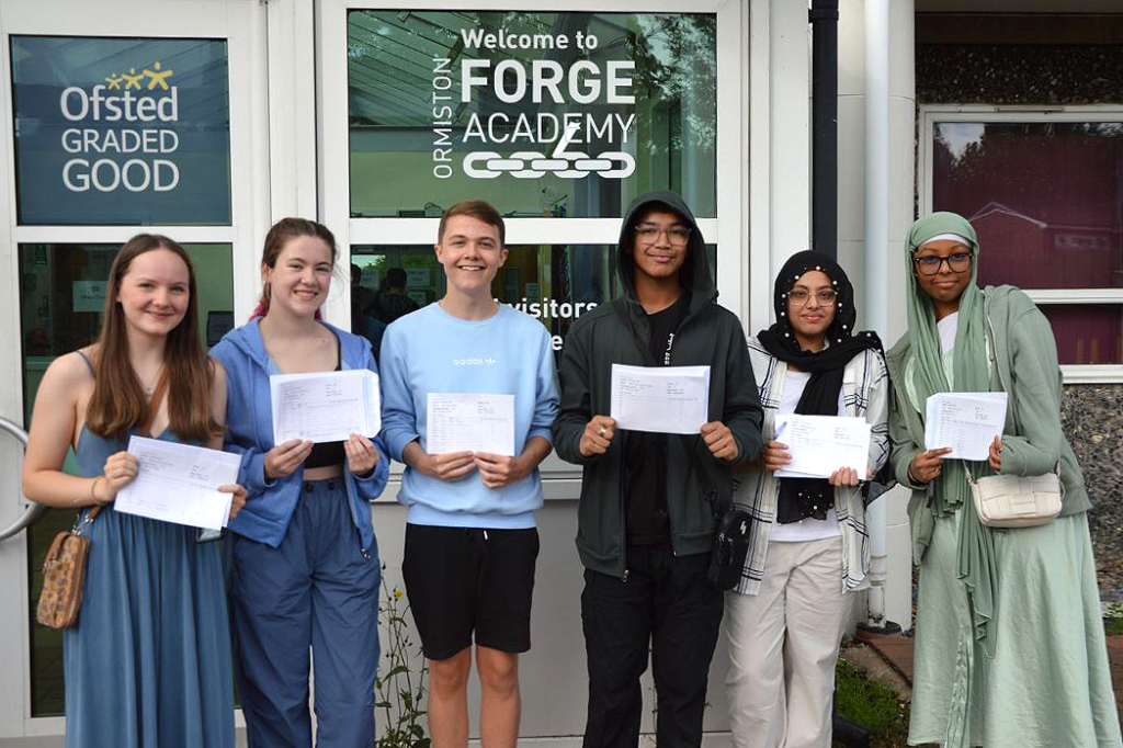 GCSE success for students at Ormiston Forge Academy – Ormiston Academies Trust