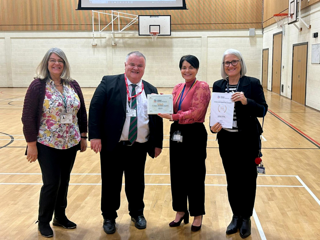 Gold Level Global School Award success for Sandymoor Ormiston Academy ...