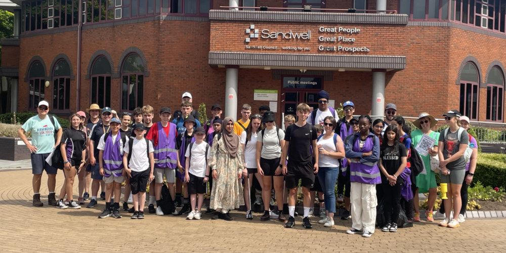 Students raise over Â£5k for new football pitch with 16 mile hike ...