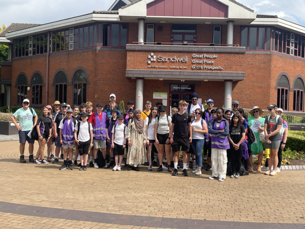 Students raise over Â£5k for new football pitch with 16 mile hike across Sandwell – Ormiston ...