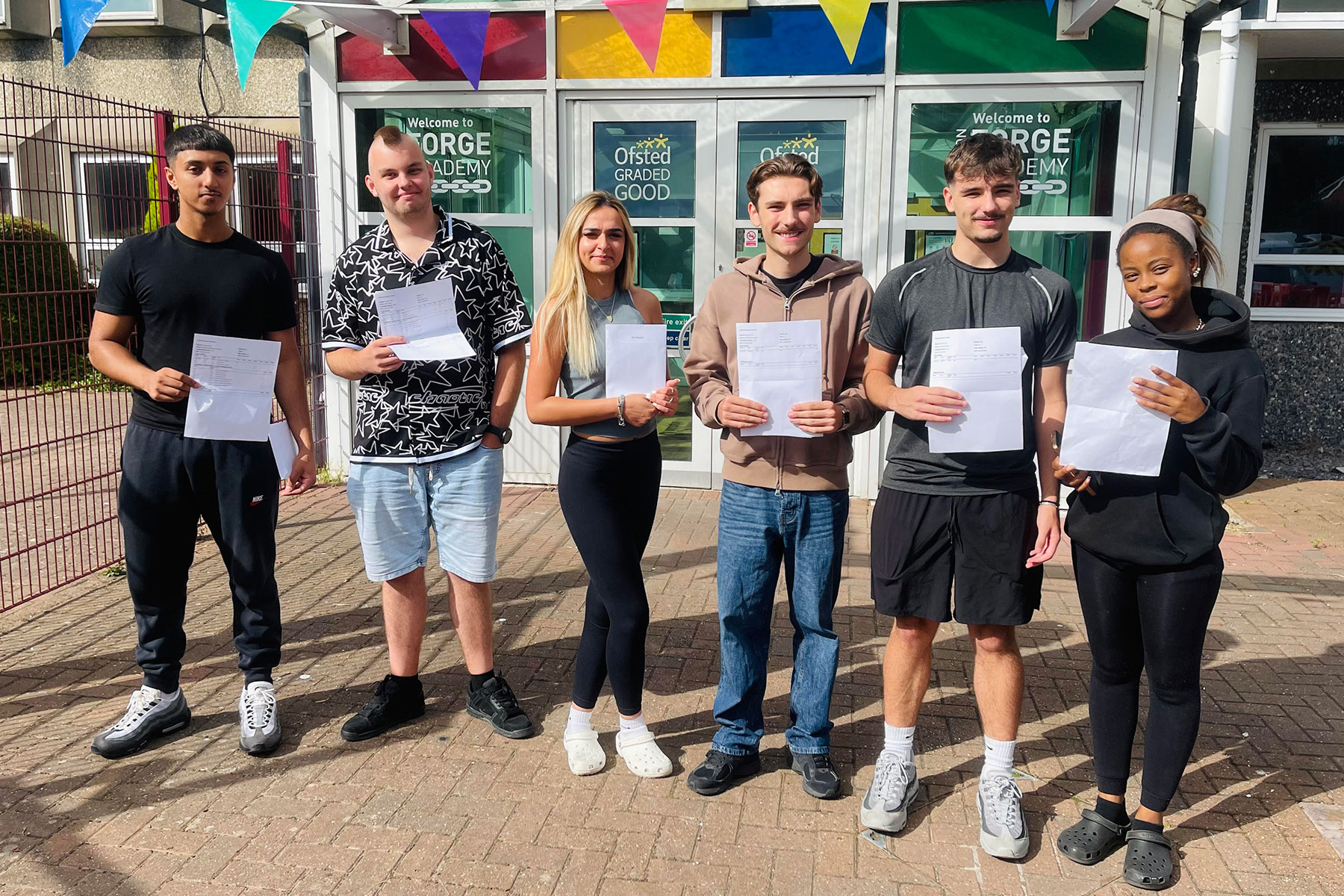 Ormiston Forge Academy’s students and staff celebrate sixth form results – Ormiston Academies Trust